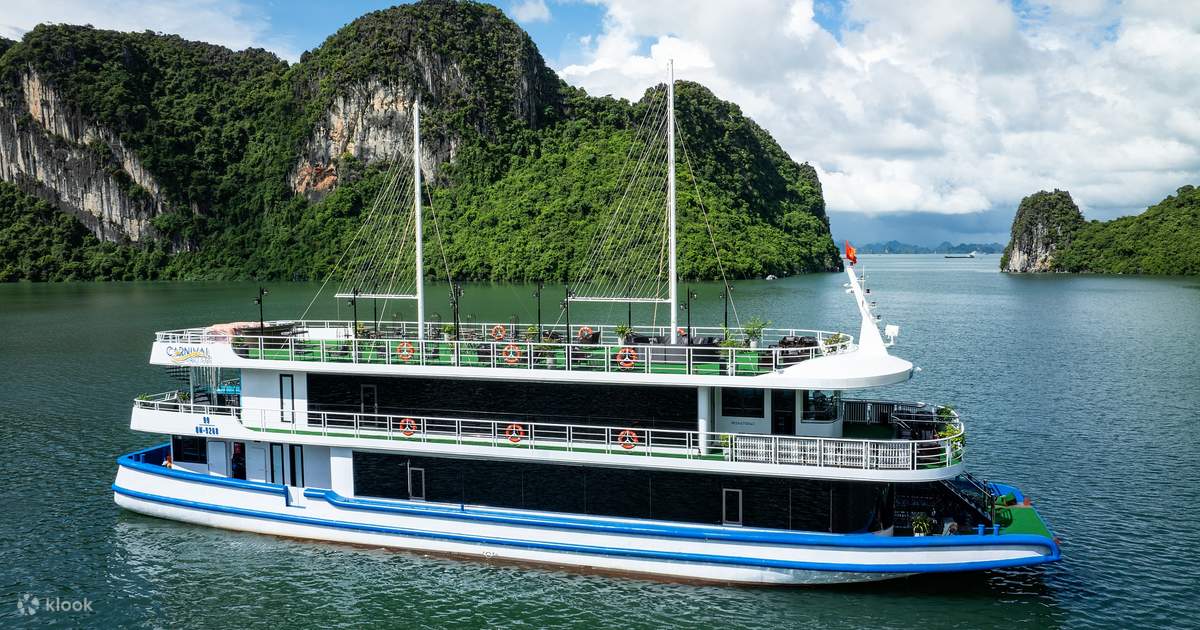 Tur Sehari ke Teluk Ha Long dengan Pelayaran Mewah Karnaval Bintang 5 - Klook Indonesia